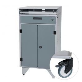 Computerkast voor pc met lade en deuren verrijdbaar kopen? - Alles voor ...