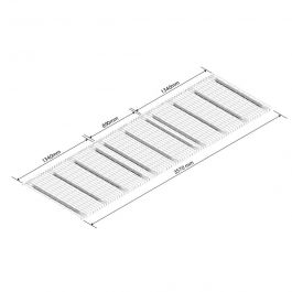 Draadroosterlegborden niveau voor 3600mm palletstelling kopen? - Alles ...