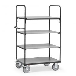 Etagewagen, transportwagen 1200x800x1800 mm (lxbxh) 600 kg met 4 etages ...