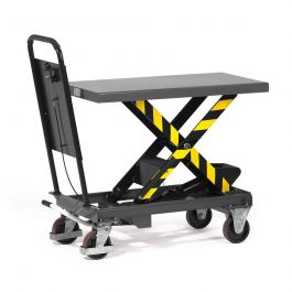 Heftafel, hefwagen 1000 kg 1010x520 mm (lxb) met geschroefde duwbeugel ...