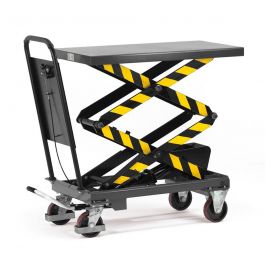 Heftafel, hefwagen 500 kg 1010x520 mm (lxb) met dubbele schaar en ...