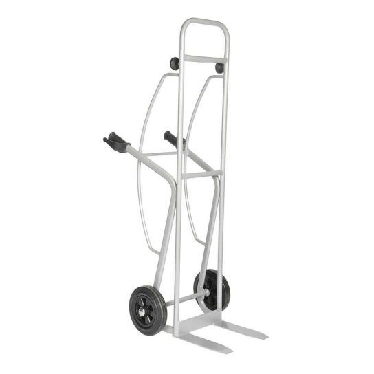 Stalen kratten steekwagen Matador M-MK350V 350 kg met in hoogte ...